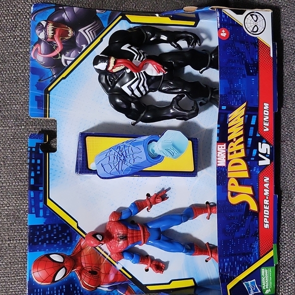 Hasbro | Toys | Spiderman Marvel Vs Venom Battle Packs 6 Inch Scale ...